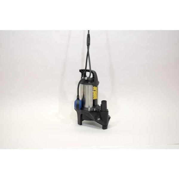 工進汚物処理、固形物も吐出可。ステンレス樹脂製で耐食性大幅アップ畜舎の汚物処理に最適。土木工事などでの排水にもお使い頂けます。フロートスイッチの自動運転タイプ●周波数：６０Ｈｚ●吐出口径：５０ｍｍ（Ｇ２”）●全揚程：１０ｍ（０．１ＭＰａ）●...