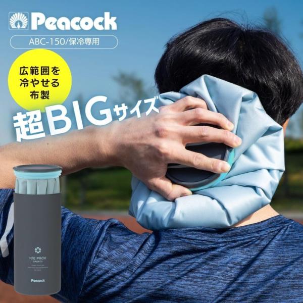 本格的なスポーツ時のアイシングやクールダウンに！布製でしっかりあてて幅広く冷やす。【特長】■魔法瓶構造のホルダーで長時間冷たさキープ■直径24cmのBIG氷のうで、形状が変化し肌に当てやすい布製なので、幅広くしっかり冷やす■氷のうの口径が7...