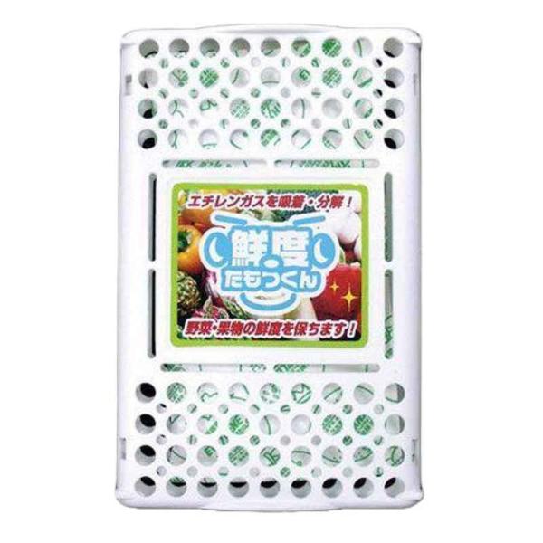 野菜・果物のフレッシュで美味しい状態が、長続きします。【仕様】商品サイズ：約幅9.5×奥行2×高さ20.5（cm） 重量：約28g材質：天然ゼオライトセット内容：1個