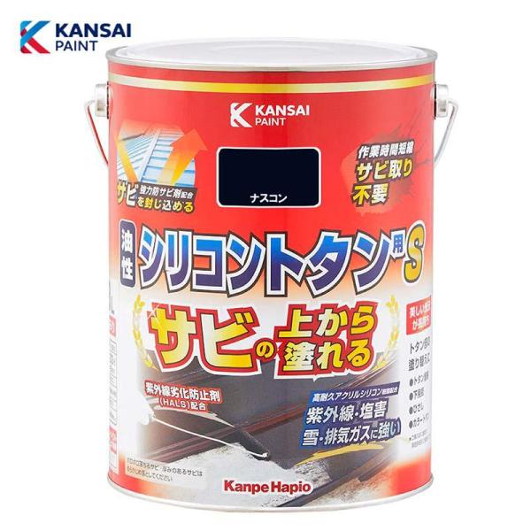 サビの上から塗れる！サビ止め塗装不要！次世代型鉄部用塗料【特徴】・高耐久アクリルシリコン樹脂と強力防サビ剤の効果により最高クラスの高い防サビ性と高い耐久性を実現したサビの上から直接塗れる高性能トタン用塗料・強力防サビ剤が防錆効果を発揮し、サ...
