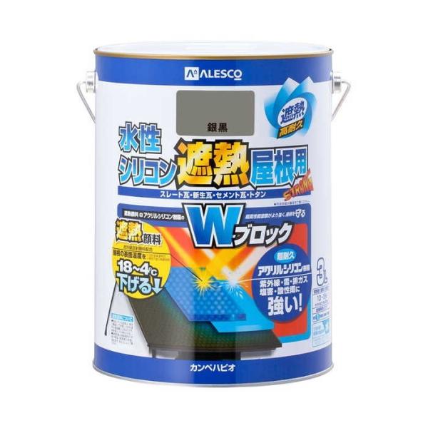 屋根の表面温度上昇を抑え、遮熱効果で熱による屋根の劣化を防止用途スレート瓦、新生瓦（カラーベスト・コロニアルなど）、セメント瓦、トタン、鉄部、木部（床は除く）《塗れないもの》釉薬瓦、無釉薬粘土系瓦、施釉セメント瓦、施釉コンクリート瓦、乾式洋...