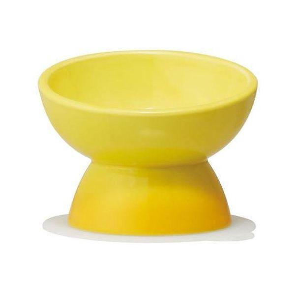 陶器製の猫用食器。滑り止め・転倒・キズ防止用のシリコーンマット付き。【原産国】中華人民共和国【原材料】本体：陶器、マット：シリコーンゴム【使用方法】楽な姿勢で食べやすい、獣医さんが考えた猫用の陶器製食器。高さがあるので首・背中・腰・前足など...