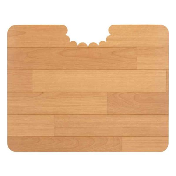 耐久性がよく、汚れに強いクッションフロアトイレマットです。便器と床のスキマ汚れを防ぎます。抗菌タイプで、細菌の増殖を抑制します。汚れたら雑巾などで拭き取るだけ、お洗濯不要です。床に馴染む木目調です。便器と床の汚れを防ぐ切り込み付きです。おく...