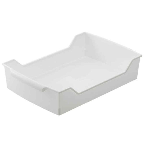 A4ファイルや書類が収納できる深型トレーです。便利な6個セットです。卓上の書類やパソコン周りの小物をスッキリ整理できます。別売りのユースフルA4ラックと併せてご使用いただけます。【仕様】商品サイズ：外寸/約幅23.3×奥行35.3×高さ8（...