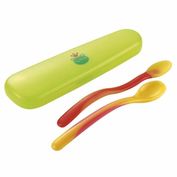 成長に合わせて使える離乳食スプーンセットです。スプーンのナミナミラインによって、赤ちゃんのお口の位置がしっかり見えやすく、食べさせやすいデザインです。外出に便利な専用ケース付きです。食洗機対応でお手入れしやすく清潔に保てます。対象月齢は5カ...