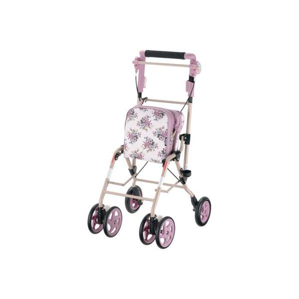 ・散歩・外出向けの軽々シルバーカー。・使いやすさと軽量ボディを実現。快適な走行で、行動範囲も広がる！●サイズ/幅43×奥行52×高さ85〜91(3段階/3cm)cm、折りたたみ時：奥行31×高さ87〜93cm、座面：幅30×奥行25cm、座...