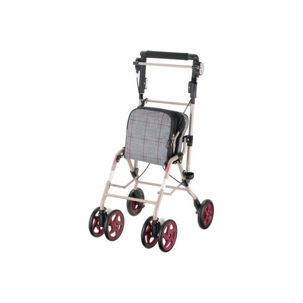 ・散歩・外出向けの軽々シルバーカー。・使いやすさと軽量ボディを実現。快適な走行で、行動範囲も広がる！●サイズ/幅43×奥行52×高さ85〜91(3段階/3cm)cm、折りたたみ時：奥行31×高さ87〜93cm、座面：幅30×奥行25cm、座...