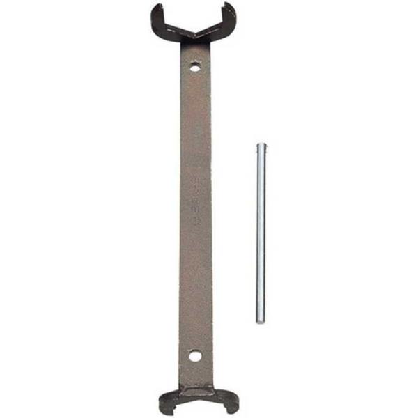 三栄水栓 R355●ワンホール混合栓（対辺約36mmと46mm）のロックナットをまわす時に使用します。●材質 鋼