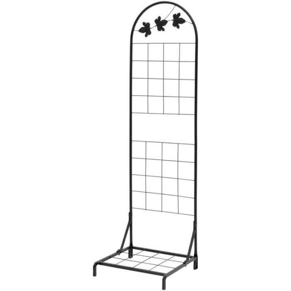 タカショー●商品特徴：○耐荷重：格子上下／５ｋｇまで・底板／１０ｋｇまで（この値は実測値です。保証値ではありません。）●カラー：ブラック●サイズ：約幅３５ｃｍ×奥行３２ｃｍ×高さ１２０ｃｍ●質量：約２．７ｋｇ●材質：スチール