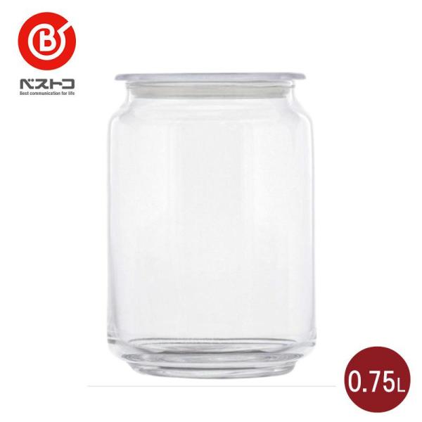 ・ガラス素材で、におい移りしにくく衛生的です。・パッキン付きのフタでお菓子などの食品保存にも最適。・広口なので、内側も洗いやすい。フタからパッキンを外して洗えます。■商品概要商品名 : Luminarcピュア ジャーロンド 0.75L仕様 ...