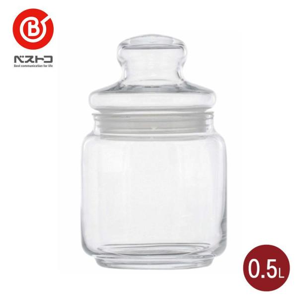 フタのつまみが大きいデザインのガラス保存容器。食品以外でも小物入れなど、インテリア小物としても使い方自由。広口なので、内側も洗いやすい。■商品概要商品名 : Luminarcピュア ジャークラブ 0.5L仕様 : 電子レンジ・オーブン・食洗...