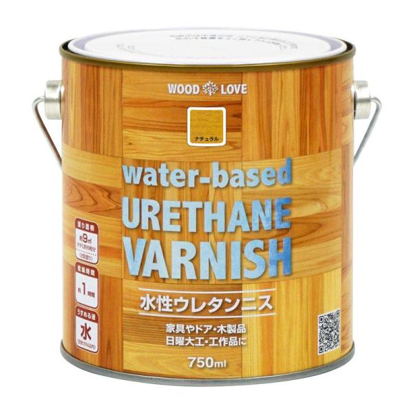 【特長】においが少なく、塗りやすい水性塗料です。乾くと硬い塗膜ができ、実用的なものにも使えます。着色とニス塗りが同時にでき、木目を生かした美しいつやに仕上がります。摩耗や衝撃に強く、耐久性に優れた高性能ウレタン樹脂塗料です。【用途】家具やド...