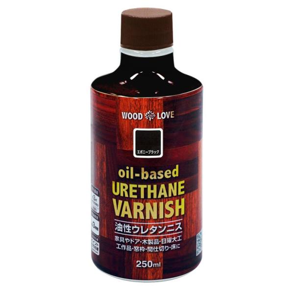 【特長】耐候性がよく、変色が少ないニスです。着色とニス塗りが同時にでき、木目を生かした美しいつやに仕上がります。【用途】家具やドア・木製品・日曜大工・工作品に。屋内で使用する木製家具や工作品に。窓枠・間仕切り・ひさしのある屋外木部。床にもご...