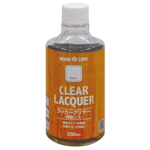 【特長】乾きが速く、キズがつきにくい硬くて丈夫な塗膜を作ります。光沢に優れ、透明性の高い仕上がりになります。【用途】家具やドア・木製品・日曜大工・工作品に。屋内で使用する木製家具や工作品に。【塗り面積】約2 ｍ2(2回塗り)/タタミ約1.2...