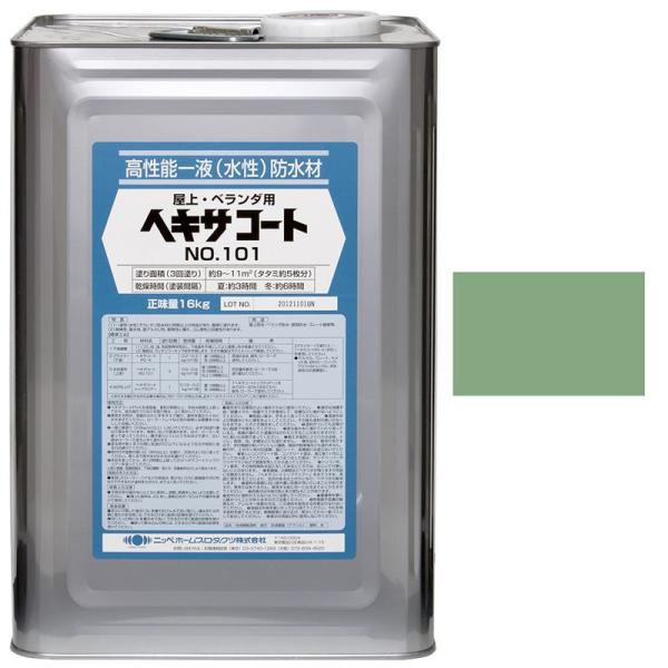 【特長】一液性（水性）でウレタン防水性と同等以上の性能が有り（耐候性は倍以上）、簡単に施工出来ます。耐候性、耐水性、耐アルカリ性、耐熱性に優れ、ゴム弾性効果があります。【用途】屋上防水・ベランダ防水・壁面防水・ウレタン塗膜面・ブチルゴムシー...