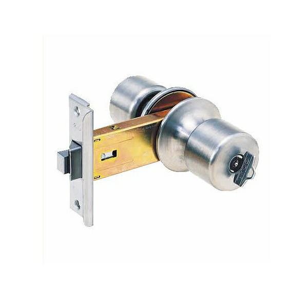 ミズタニ  品名 GOAL特殊錠 品番 GB-39サッシメーカー：三協アルミ形式：勝手口BS：100フロントサイズ：100×34ビスピッチ：80ドア厚：22〜27フロント形状：Ｌ型フロントフロント記号：GF備考：関連商品公団向け用 MIWA...