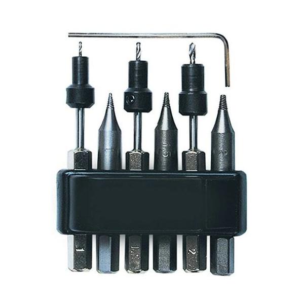 プラス穴が、なめて(潰れて)脱着不能になったプラスネジの取りはずしに。※浸炭熱処理を施したプラス穴付きネジには使用できません。軸径Φ6.35mm 六角軸で使用可能。正・逆転電動ドリル用。使用方法:正回転で下穴ドリルで下穴をあけ、ビスヌキビッ...