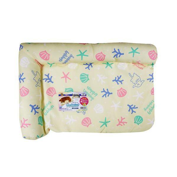 接触冷感生地を使用し、抗菌防臭加工をプラスした夏用マット【原産国】中華人民共和国【原材料】表地：ポリエステル、ナイロン 中わた：ポリエステル パイピング：ポリエステル、コットン 底地：ポリプロピレン(すべり止めにPVC使用)【使用方法】※サ...