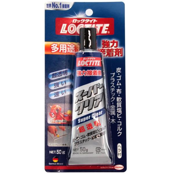 広い用途に使用できる多目的タイプの強力接着剤です。乾燥後も柔軟性があり、多くの軟硬質材に使用できます。透明な接着剤なので、接着部分が目立ちにくく、きれいに仕上がります。木・軟質塩化ビニル樹脂(ビニールシート・ビニールホース)・硬質プラスチッ...