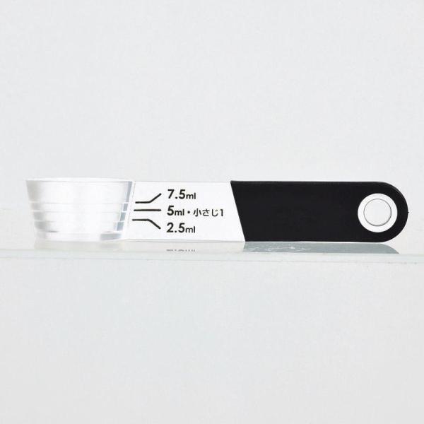 ●大さじ1(15ml)、大さじ1/2(7.5ml)、小さじ1(5ml)、少々(1.25ml)のスプーン4本セット●食器洗い乾燥機使用OK●製品サイズ（約）／全長140×幅40×25mm●製品重量（約）／24g●容量／15ml●耐熱温度／10...