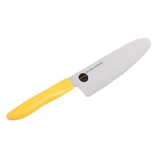 ●丸い刃先、丸まったアゴ●製品サイズ（約）／全長235×幅40×15mm●製品重量（約）／75g●耐熱温度／100℃●材質／刀身：ステンレス鋼 刃の形状：両刃 ハンドル：ポリプロピレン●原産国／中国