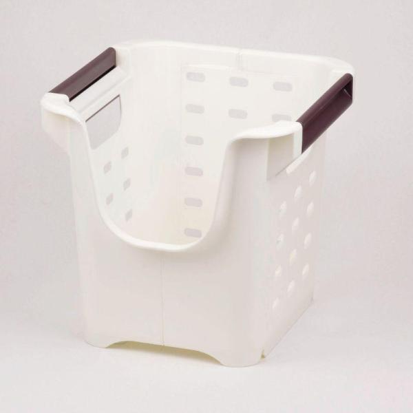 ●積み重ね使用OK●重ねて使えば場所をとらずにたくさん保存できる●野菜などの保存だけでなく、缶詰やレトルト食品の保存、シンク下で調理器具の収納にも。●製品サイズ（約）／260×250×245mm●製品重量（約）／430g●耐熱温度／100℃...