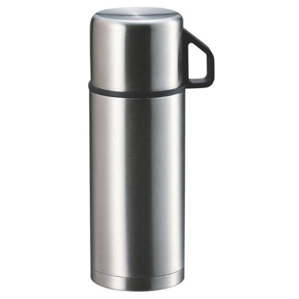 ●注ぎやすいワンタッチボタン。持ちやすいマグカップタイプの蓋。●パール金属のスタイルベーシック ダブルステンレスボトル350●製品サイズ（約）／90×70×200mm●製品重量（約）／320g●材質／内びん：ステンレス鋼 胴部：ステンレス鋼...