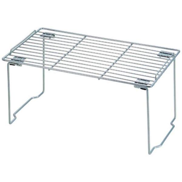 シンク上やシンク下のスペースを有効活用キッチンで調理スペースのサポート台として使ったり、よく使う鍋やケットルの指定席にしたり用途はいろいろ積み重ね使用可能HW-7307 シンプル・ウェア 積み重ね棚との組み合わせ使用可能製品サイズ（約）：4...