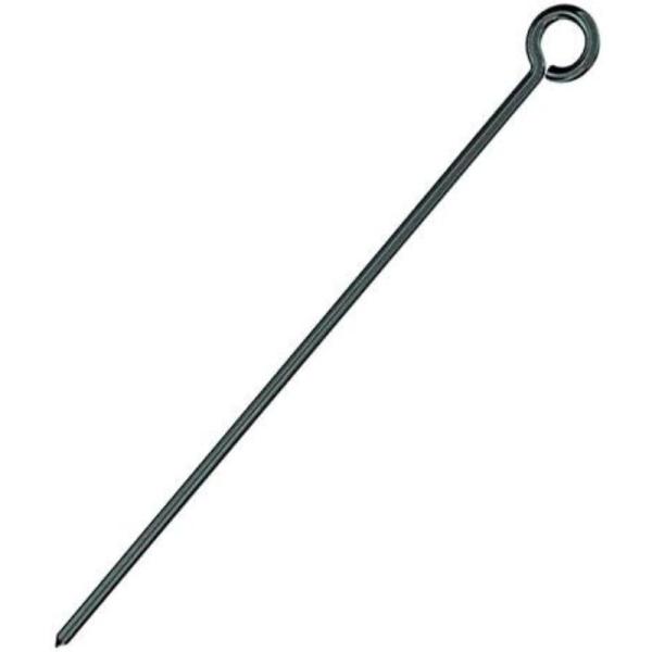 【特長】硬い地面でのテント、タープに最適な極太ペグです【仕様】○製品サイズ（約）：直径8×450mm○製品重量（約）：205g○材質：鉄（カチオン電着塗装）○頭の部分の幅：40mm○原産国：中国