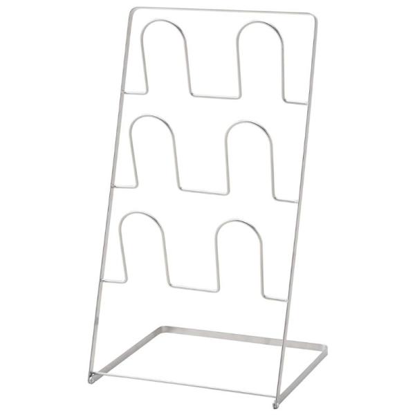 ●折りたたみできるスチール製のスリッパラックです●機能的かつシンプルデザインですっきり収納できます●大きめの冬用スリッパや、子供用のスリッパも収納が可能です●製品サイズ（約）／260×240×470mm●製品重量（約）／500g●材質／折り...