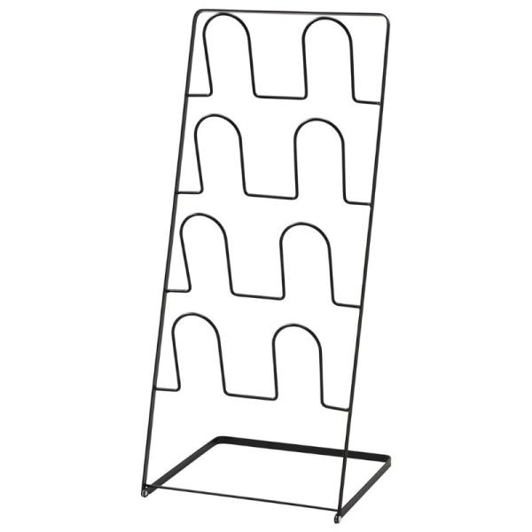 ●折りたたみできるスチール製のスリッパラックです●機能的かつシンプルデザインですっきり収納できます●大きめの冬用スリッパや、子供用のスリッパも収納が可能です●製品サイズ（約）／260×240×590mm●製品重量（約）／600g●材質／折り...