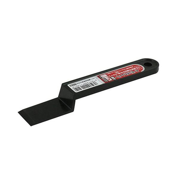 対象物を傷つけにくいプラスチック製のスクレーパーです。【用途】フローリング・大理石の床・石材・金属・壁等の汚れ落とし。【特徴】炭素入りのため、通常のプラスチックヘラより強固で長持ちします。キズを付けたくない箇所の汚れ落としに最適です。金属ヘ...