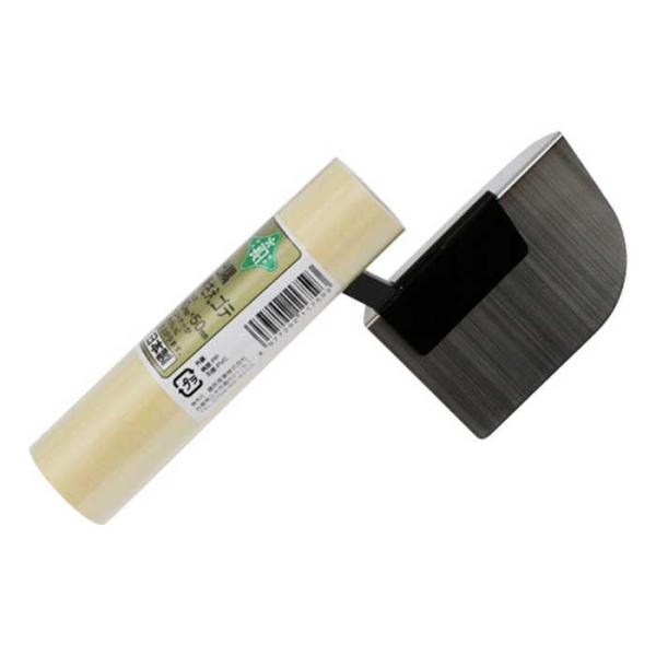 緑長 ８０ＭＭＸ５０ＭＭ【用途】出隅の塗り付け、仕上げ塗り。【機能・特徴】部屋の隅、角面を塗りやすいように加工しているコテです。難しい出隅の処理が簡単に出来ます。【仕様】●サイズ：80×50mm。【材質】●柄：木。【注意事項・その他】作業箇...
