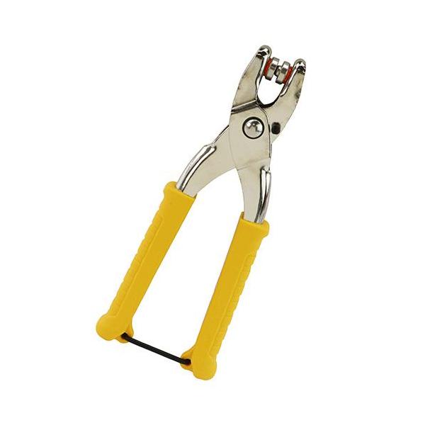 厚紙・布・ビニール・レザー・皮革などの穴の補強・補修作業に最適な両面ハトメパンチです。【用途】厚紙・布・ビニール・レザー・皮革などの穴の補強・補修作業。【特徴】ハトメを取り付けるのは、単なるおしゃれにとどまらず、穴の補強をすることで、品物を...