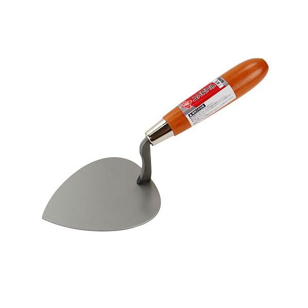 レンガ積、タイル貼り、モルタル塗り専用のコテとして最適です。【用途】レンガ積用や材料のすくい作業。【特徴】レンガ積み、タイル貼り、モルタル塗り専用のコテとして使用して下さい。鏝表面にブラスト加工を施しているため、錆が広がりにくく、材料離れが...