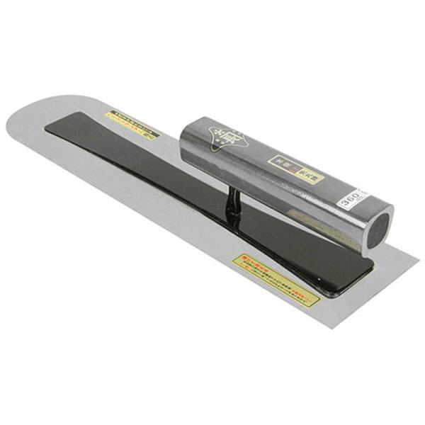金長 ３６０ＭＭ【用途】薄塗り仕上げ作業。【機能・特徴】ハードトランダム接着で、有機溶剤に対して耐久性があります。独自の背金形状により鏝板が常に一定して摩耗するため、長時間使用しても使い良さが変わりません。【仕様】●サイズ：360mm。●板...
