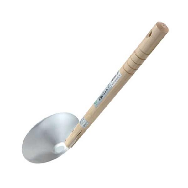 緑長 ４５０ＭＭ【用途】建築・左官作業、園芸・農作業。【機能・特徴】便利な目盛付です。塗り壁材料を鏝板に載せるのに便利です。センイ壁・接着・ペンキ等をすくったり、土・砂・肥料・農薬散布等にも使用できます。【仕様】●サイズ：450mm。●目盛...