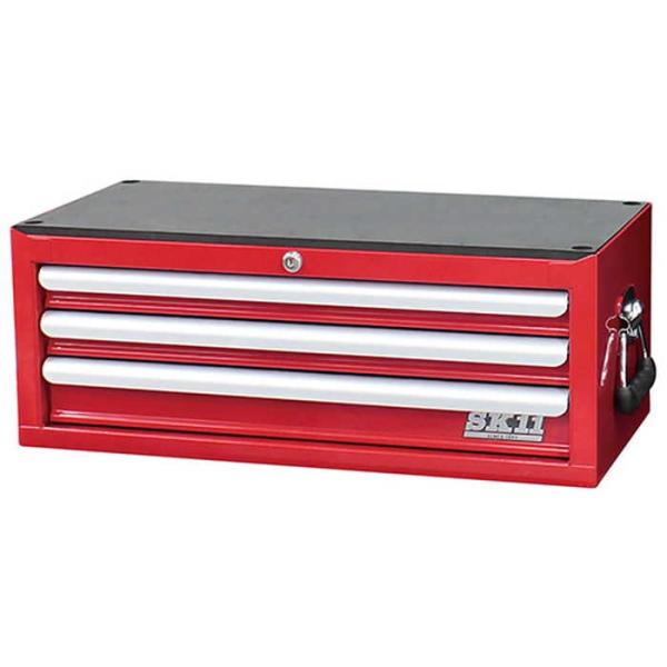 ＳＫ１１ ＳＲＣ−３０３０ＲＥ【用途】道工具・小物類の収納保管・整理。【機能・特徴】引出しは、荷重時もスムーズで静かな開閉が可能なベアリングスライドレールを採用しています。ローラーキャビネットとチェストの組み合わせに最適で、収納力は抜群です...