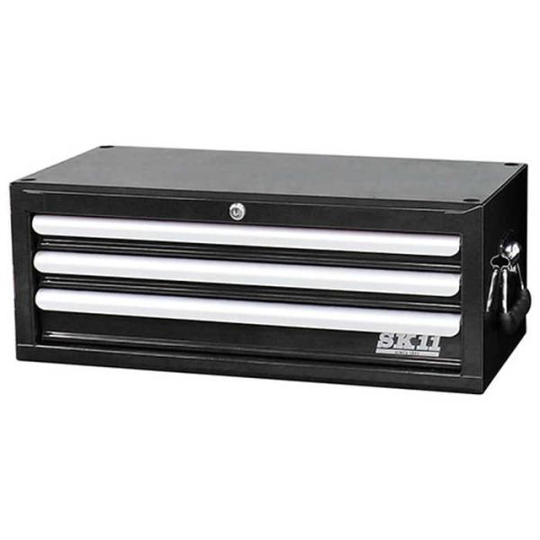 ＳＫ１１ ＳＲＣ−３０３０ＢＫ【用途】道工具・小物類の収納保管・整理。【機能・特徴】引出しは荷重時もスムーズで静かな開閉が可能なベアリングスライドレールを採用しています。ローラーキャビネットとチェストの組み合わせに最適で、収納力は抜群です。...
