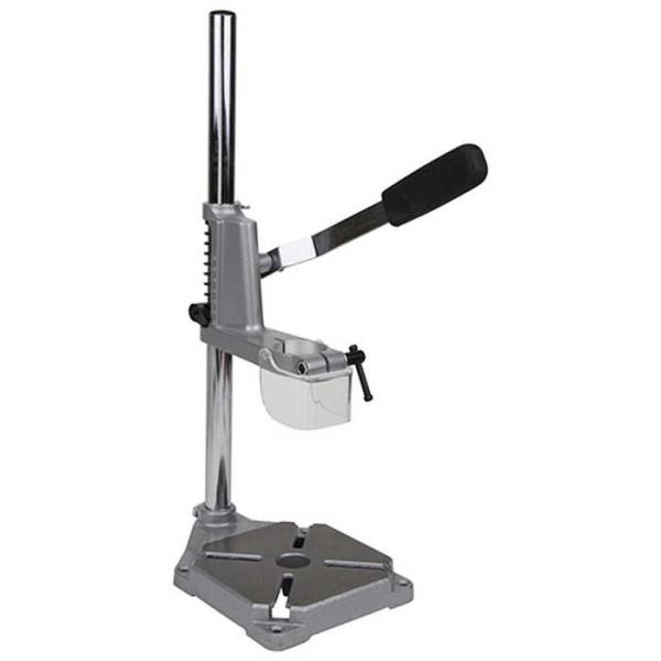 ＳＫ１１ ＳＤＳ−４５【用途】正確な穴あけや連続した穴あけ作業。【機能・特徴】電気ドリルがボール盤に早替りします。【仕様】●使用可能電気ドリル：首径45・43・42・38mmのもの。●サイズ：高さ510(ハンドル取付時560)×奥行380m...