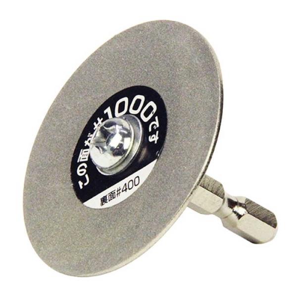 ＳＫ１１ ５０ＭＭリョウメン【用途】超硬製品・ガラス製品・陶器・刃物などの研磨。【機能・特徴】研磨時に目づまりしにくい特殊コートで作業効率がアップします。両面とも電着ダイヤコートしており、2倍使えるお得な仕様です。片面は400でもう片面は1...