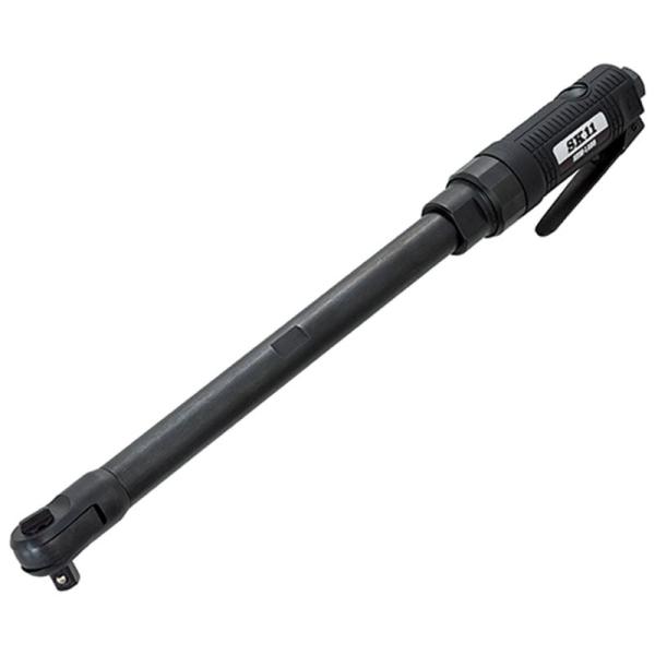 全長400mmのロングボディなので、奥まったところ、狭いところにも届きます【特徴】・固く締まったボルトナットも本体が長いので、テコの原理で軽い力で緩めることが可能(緩めたあとは早回しできます)・緩め作業時に固く締めてあるボルト・ナットも軽い...