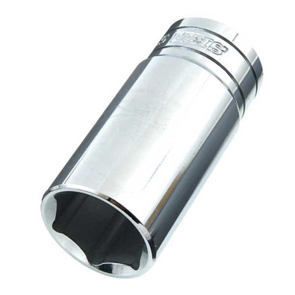 ＳＫ１１ Ｓ３Ｄ−２２【用途】六角ボルト、ナットの締め緩め作業。【機能・特徴】ボルトが飛びだしている場合や、奥まった場所での作業に適しています。【仕様】●差込角：9.5mm(3/8インチ)。●二面幅：22mm。●対象ネジ：六角ボルト、ナット...