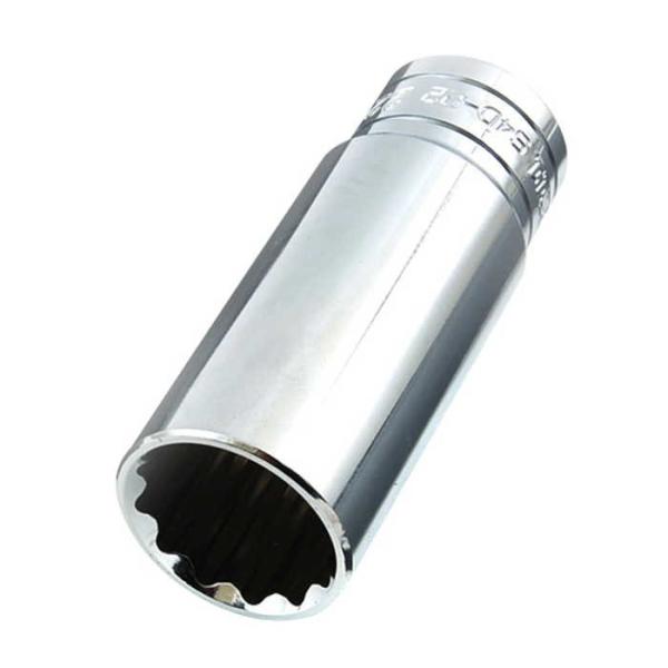 ＳＫ１１ Ｓ４Ｄ−２２【用途】六角ボルト、ナットの締め緩め作業。【機能・特徴】ボルトが飛びだしている場合や、奥まった場所での作業に適しています。【仕様】●差込角：12.7mm(1/2インチ)。●二面幅：22mm。●対象ネジ：六角ボルト、ナッ...