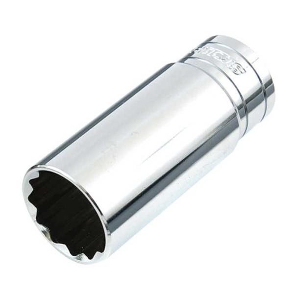 ＳＫ１１ Ｓ４Ｄ−２４【用途】六角ボルト、ナットの締め緩め作業。【機能・特徴】ボルトが飛びだしている場合や、奥まった場所での作業に適しています。【仕様】●差込角：12.7mm(1/2インチ)。●二面幅：24mm。●対象ネジ：六角ボルト、ナッ...