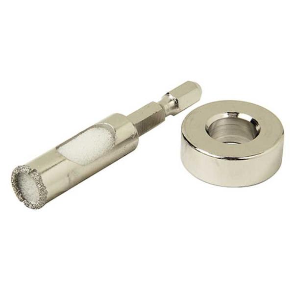 SK11 12MM【用途】硬質タイル・磁器タイル・石材・ブロック・モルタル・レンガ・陶器等の穴あけ作業。【機能・特徴】仕上がりは欠けもなく非常にきれいで、超硬ドリルの10倍以上長持ちします。溶着ダイヤモンドなので、電着よりも耐久性があります...