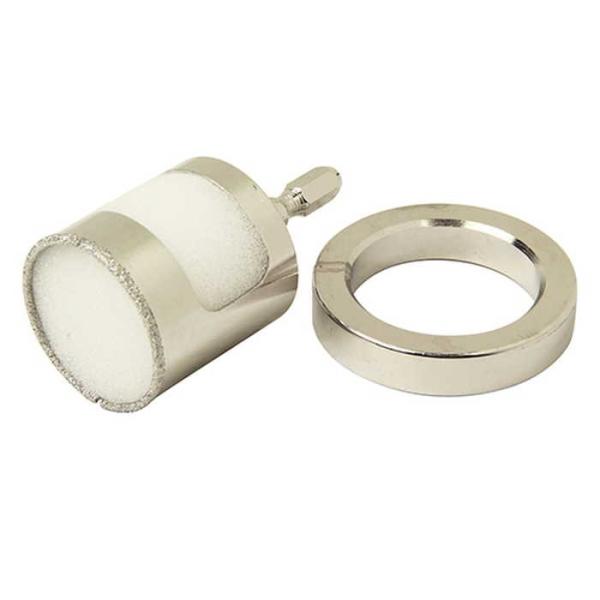 SK11 35MM【用途】硬質タイル・磁器タイル・石材・ブロック・モルタル・レンガ・陶器等の穴あけ作業。【機能・特徴】仕上がりは欠けもなく非常にきれいで、超硬ドリルの10倍以上長持ちします。溶着ダイヤモンドなので、電着よりも耐久性があります...