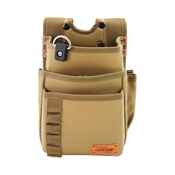 コヅチ腰袋3段です。《用途》ツールの収納・携帯。《機能》道具や工具の収納や携帯に最適です。《製品仕様》●サイズ：約幅200×高さ240×奥行160mm●重量：約320g