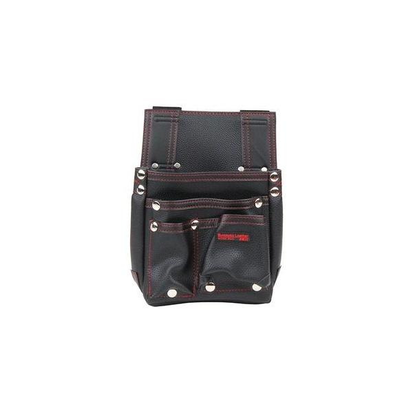 ＳＫ１１・本格プロ仕様で、水や汚れに強い合成皮革を使用した釘袋です。・道具・工具の収納。釘の収納。・内側に手のあたりがソフトな裏起毛素材を使用しています。・開口部リベット補強で強度アップしています。・バックスリット仕様のベルト通しです。『製...