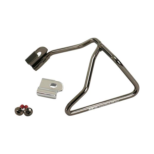 新機種対応。一瞬で簡単着脱！！【特長】・マキタのTD173に対応しています。・右手用のインパクトフックです。・14.4V、18Vのスライドバッテリータイプ全般に対応、カラビナに装着できます。・落下防止コード取付機構付。・ブラックメッキ仕様・...